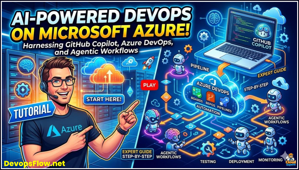 AI-Powered Workflows with GitHub and Azure DevOps - DevopsFlow.net
